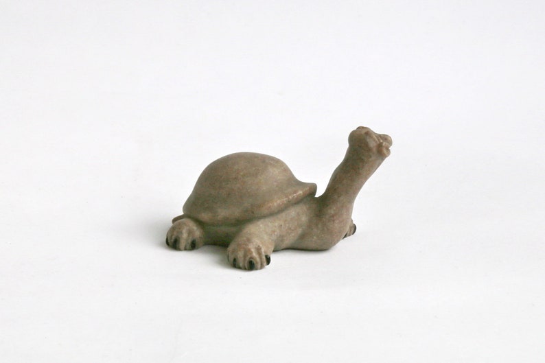 Figurine Turtle Turtle Quarry Critters 'turtle Artificial Granite - Etsy