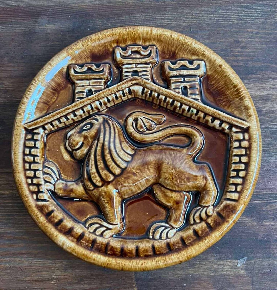 Ukrainian Ceramics Wall Panels, Wall Plate Majolica LKSF Lviv Ceramic ...