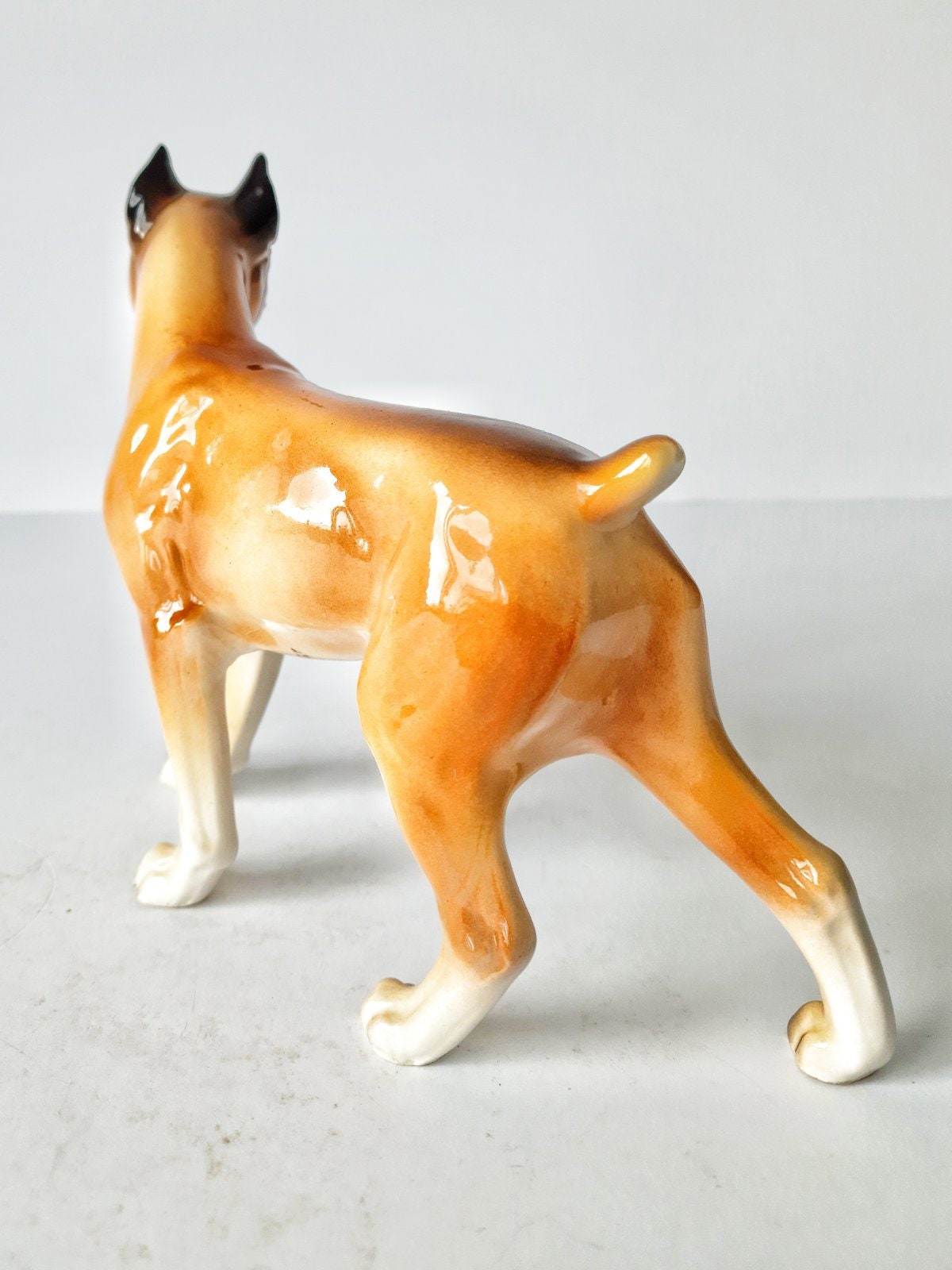 Porcelain Figurine Dog Boxer Porcelain Germany - Etsy