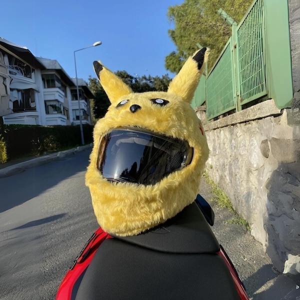 Pikachu Helmet Cover - Etsy