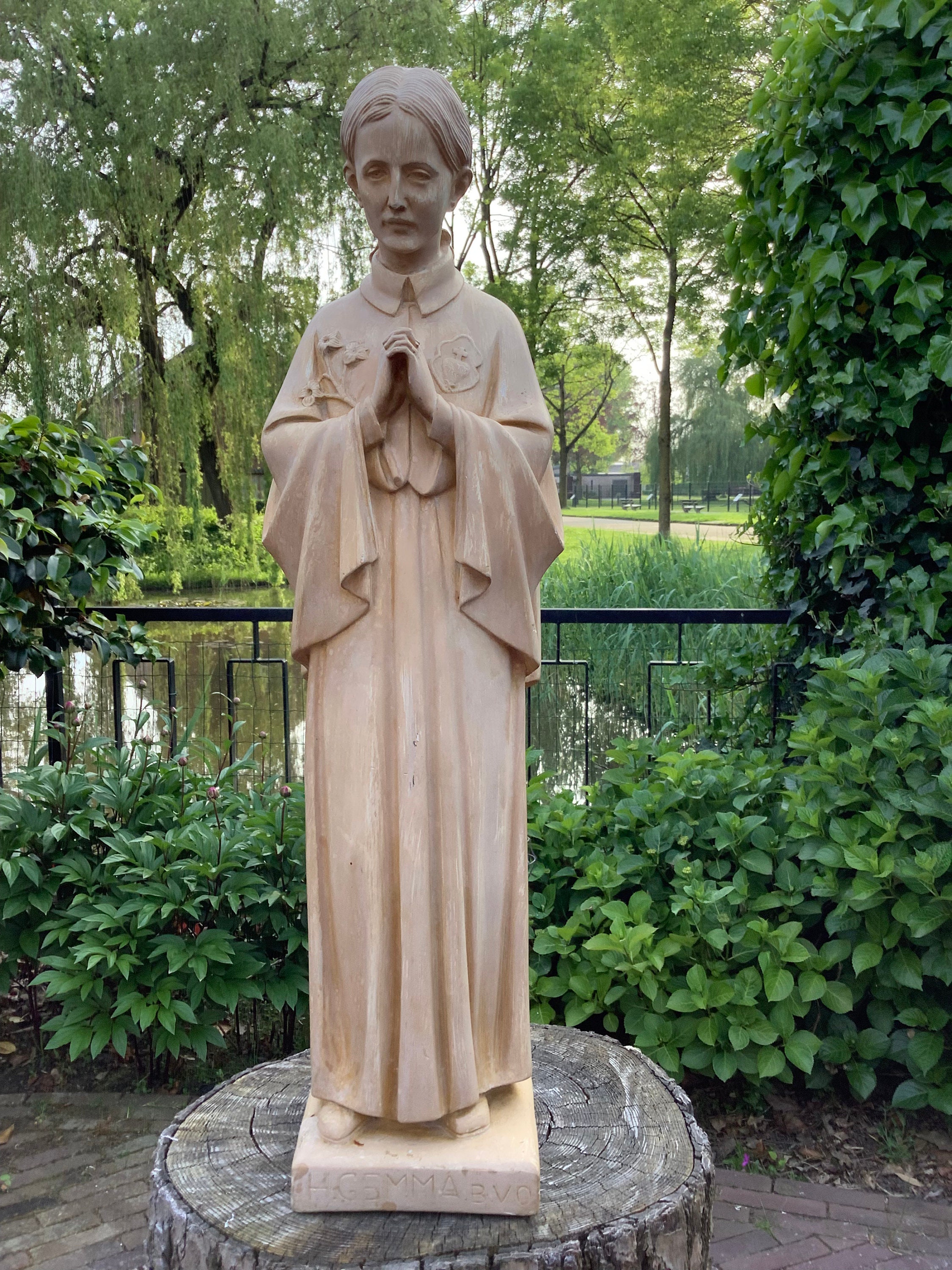Beautiful Rare Saint Statue Gemma of Galgani - Etsy