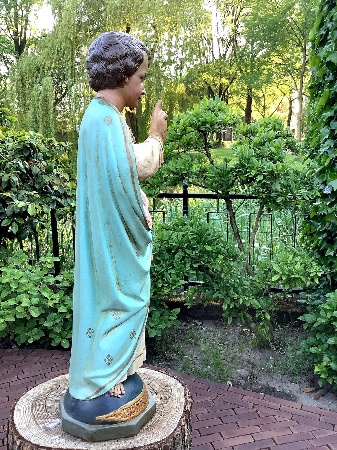 Beautiful Large German Statue of a Saint Baby Jesus - Etsy