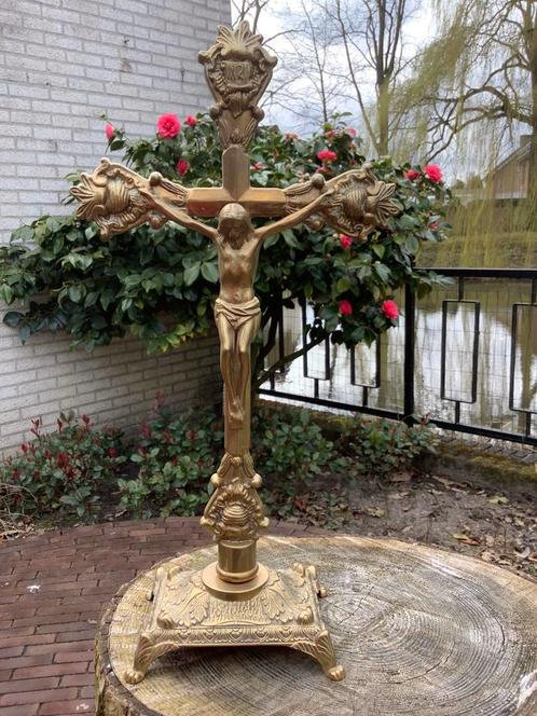 Religion Beautiful Old Copper Crucifix Crucifix - Etsy