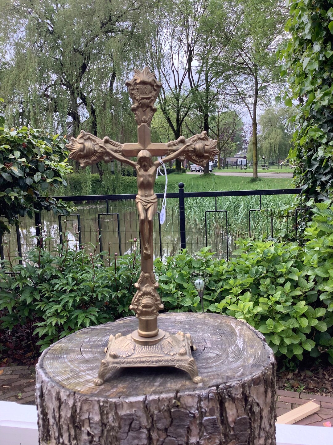 Religion Beautiful French Copper Crucifix INRI - Etsy