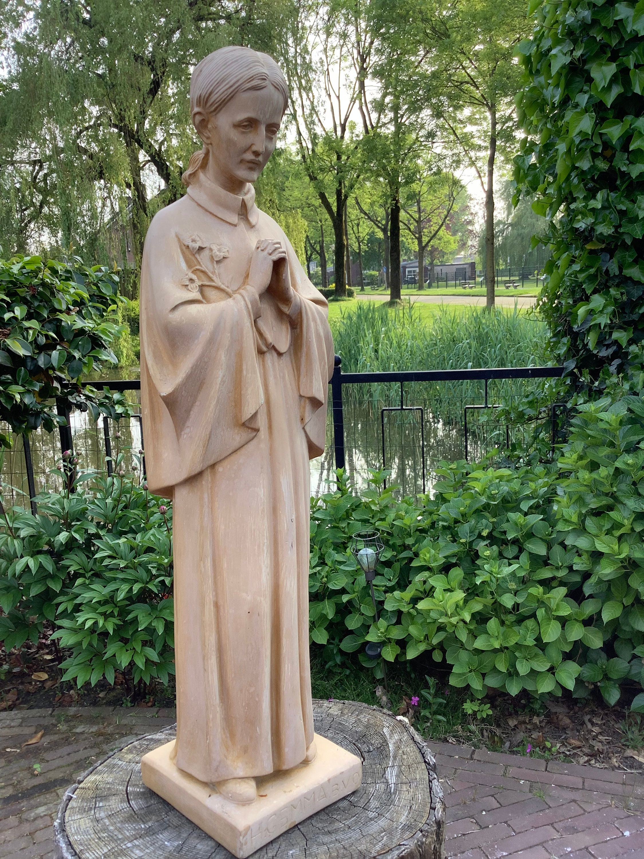 Beautiful Rare Saint Statue Gemma of Galgani - Etsy