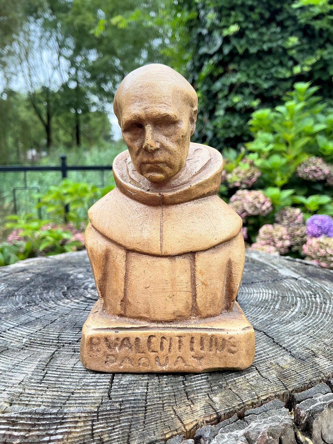 Old Statue of a Saint, Father Valentinus, Fatherke of Hasselt - Etsy