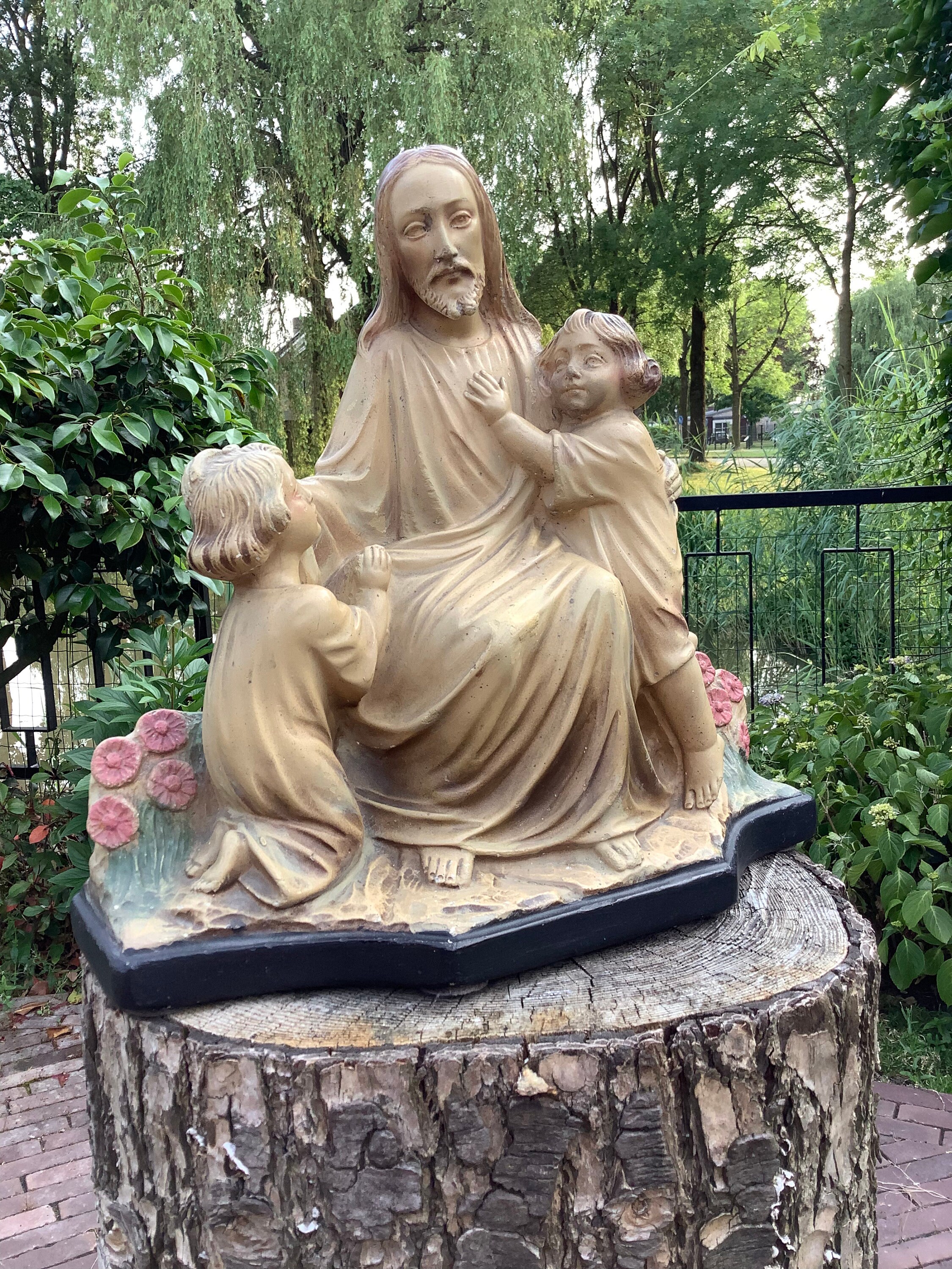 Nice Statue of Saints Jesus the Friend of Children - Etsy