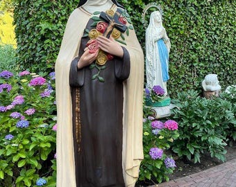 St Therese of Lisieux | Catholic Prayer Card | Catholic Saints - Etsy