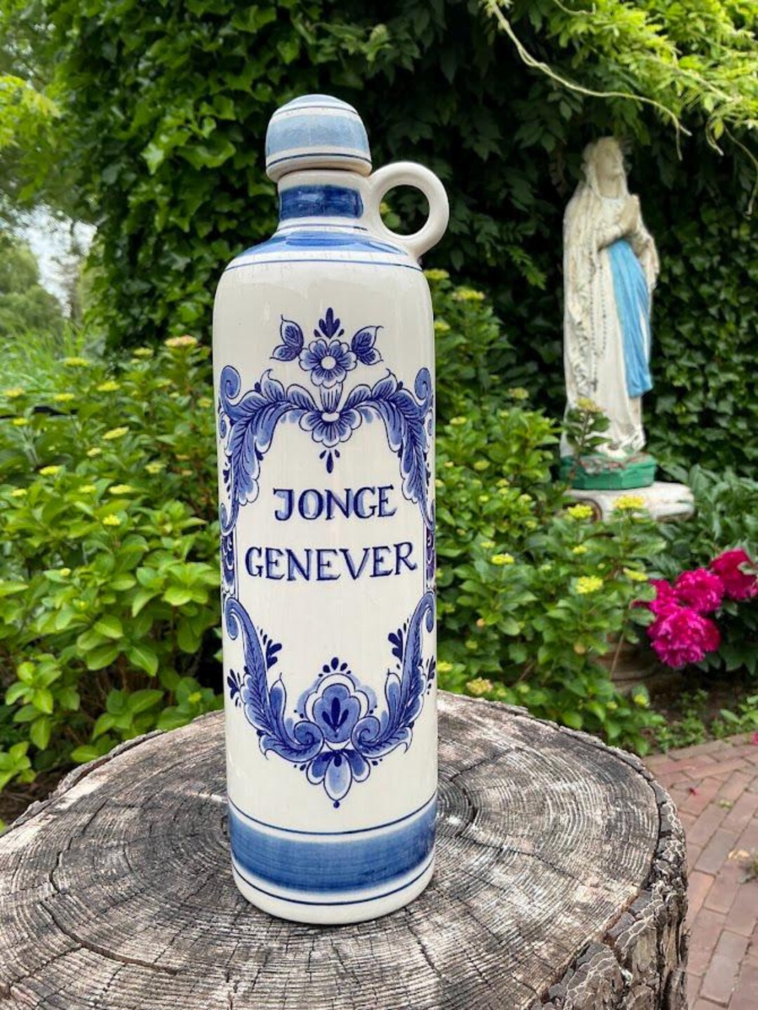 Old Dutch Delft Blue Jug – Young Genever – Mint Condition – 29 Cm High ...
