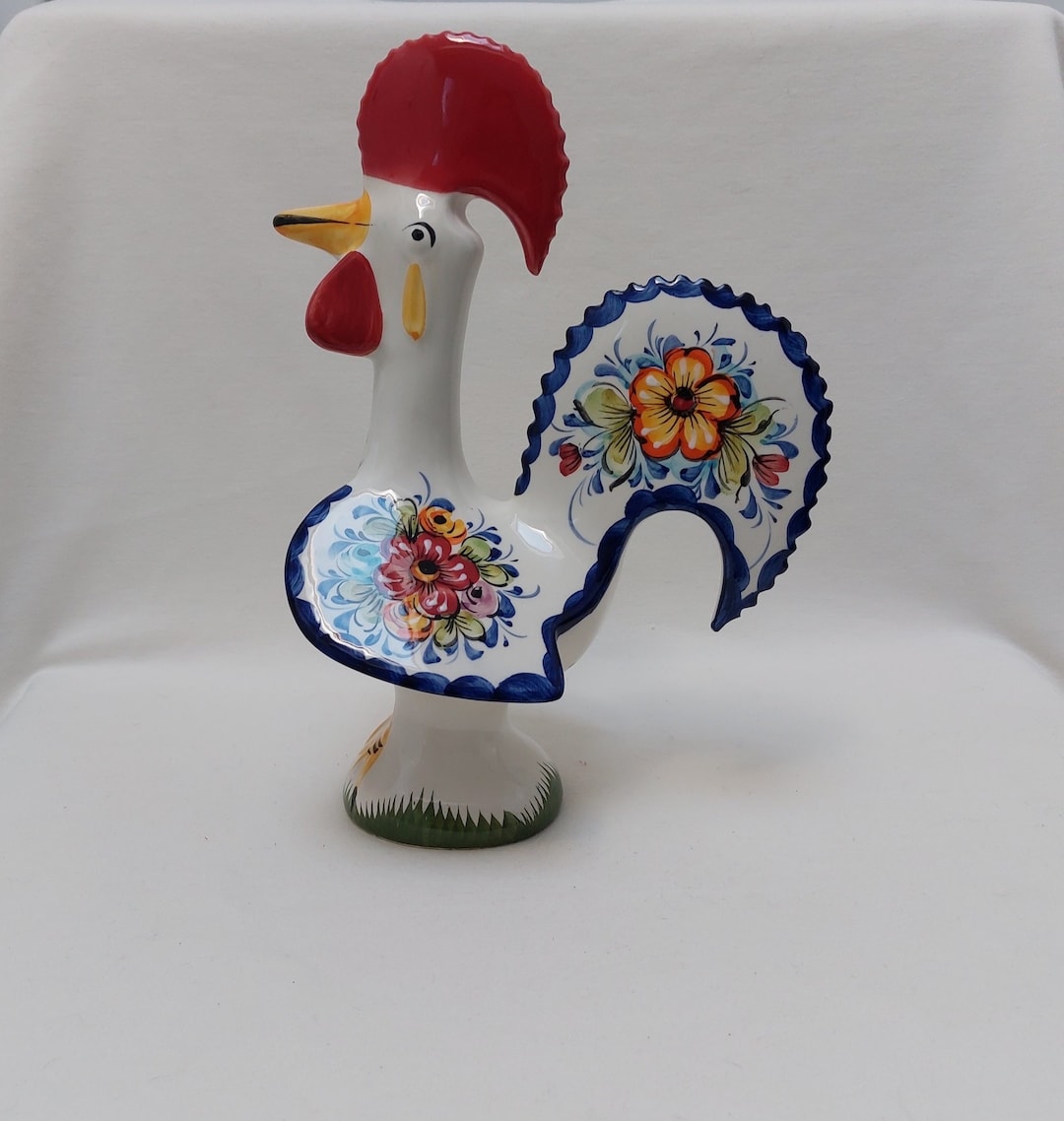 Portuguese Rooster, Portuguese Rooster Figurine, Portuguese Lucky ...