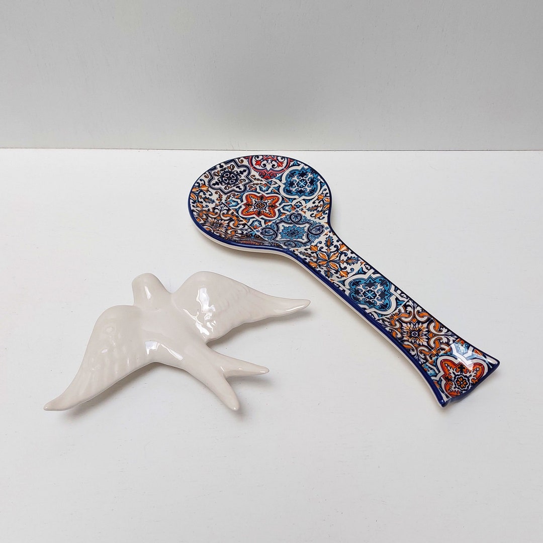 Ceramic Tile Spoon Rest/portuguese Gifts/ Traditional Portuguese ...