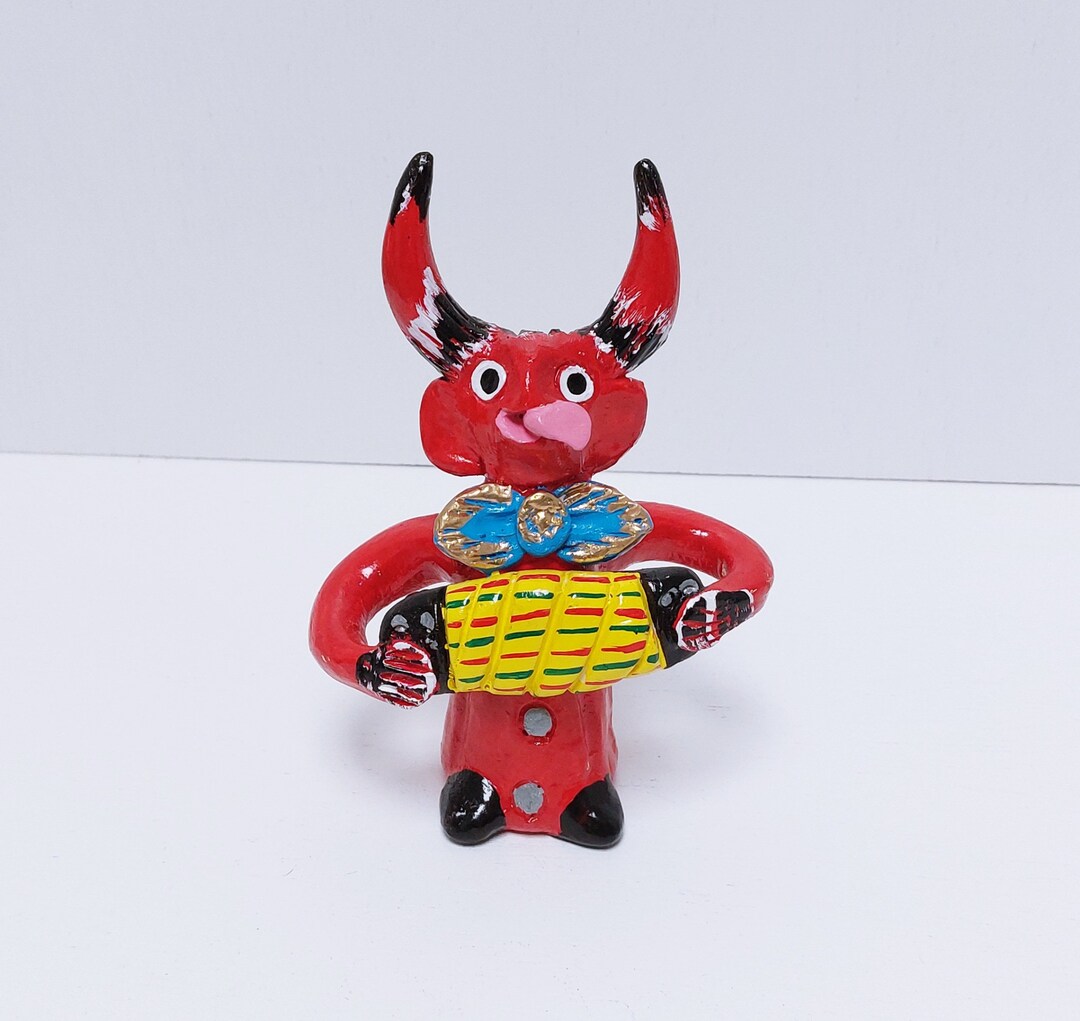 Traditional Portuguese Devil Figurine, Original Gift, Figurado De ...