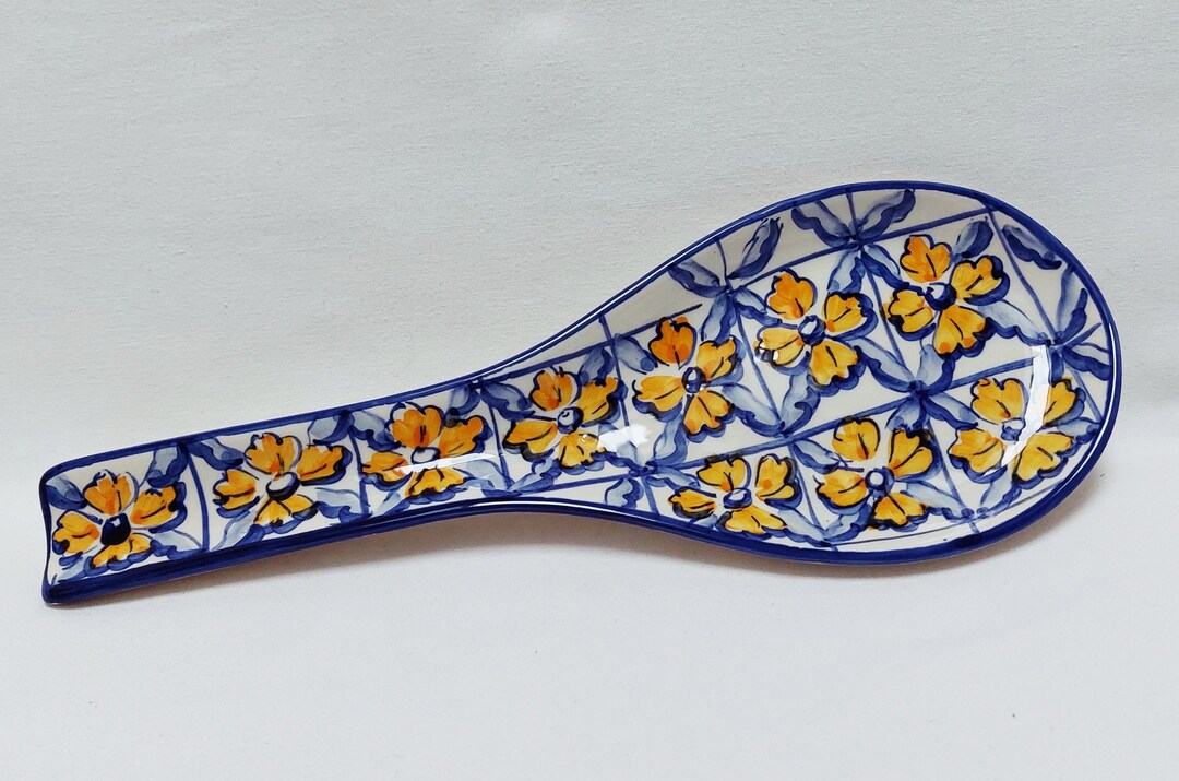 Ceramic Tile Spoon Rest/portuguese Gifts/ Traditional Portuguese ...
