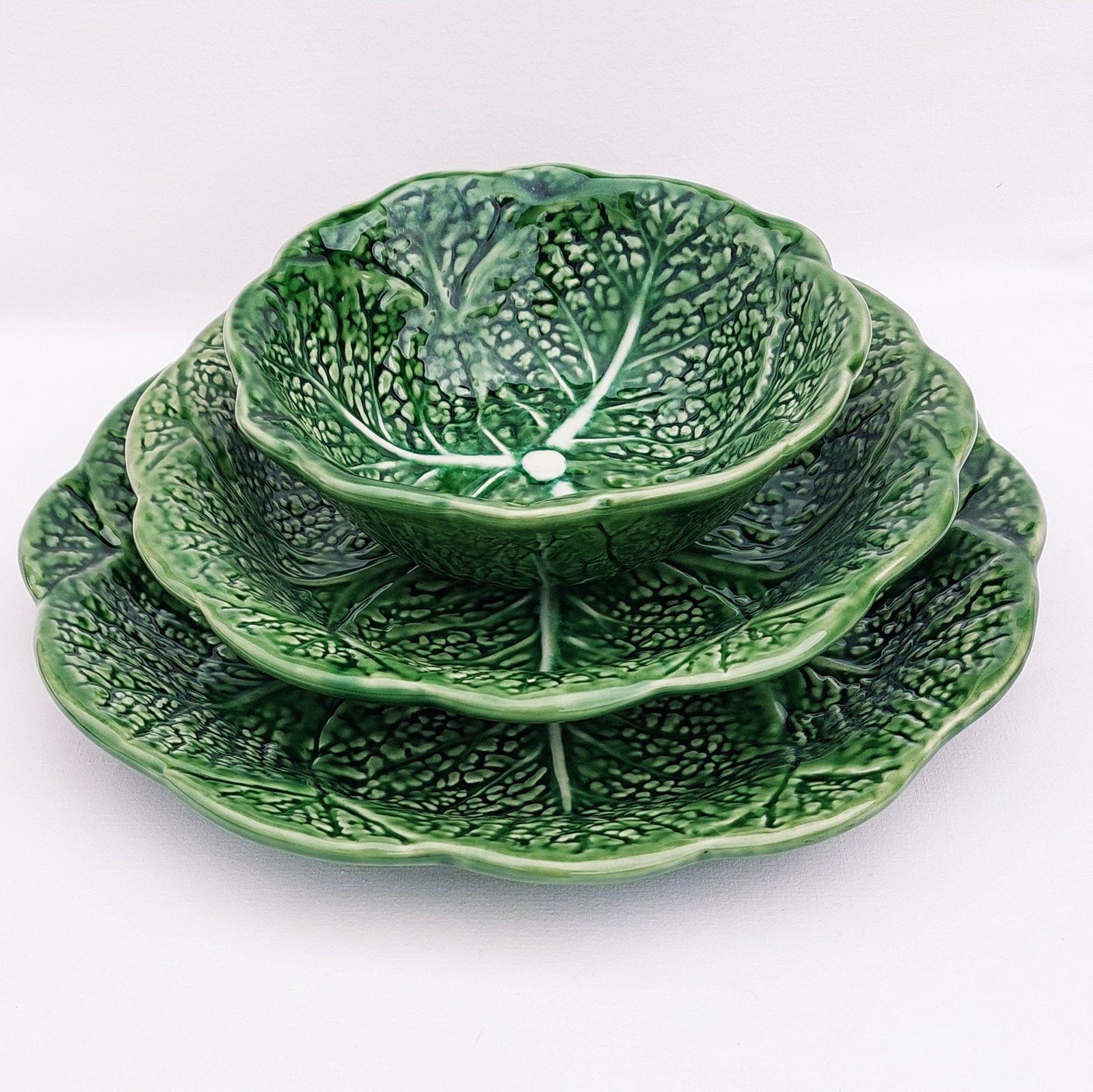 Set X6 Ceramic Plates Set, Portuguese Ceramic, Ceramic Plates Handmade ...