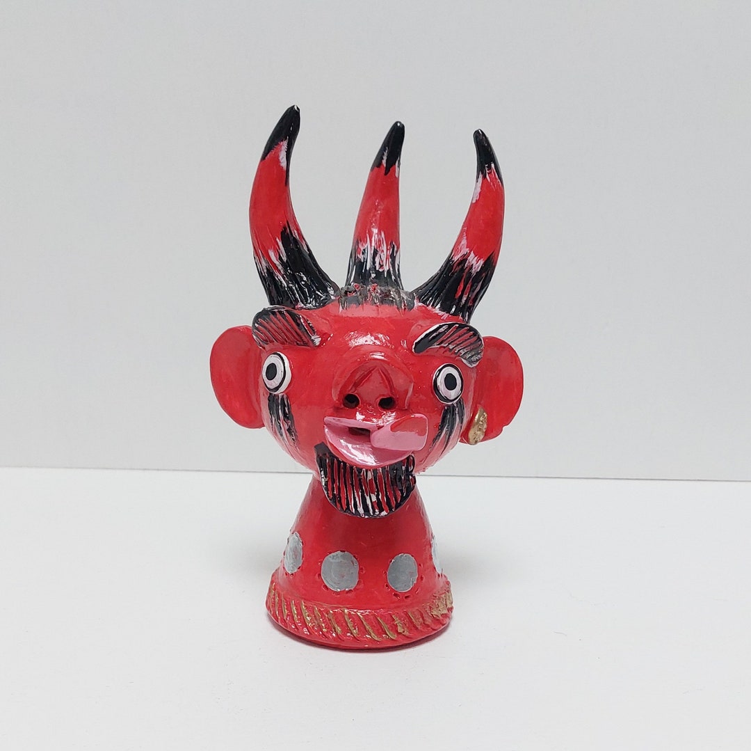 Traditional Portuguese Devil Figurine, Original Gift, Figurado De ...