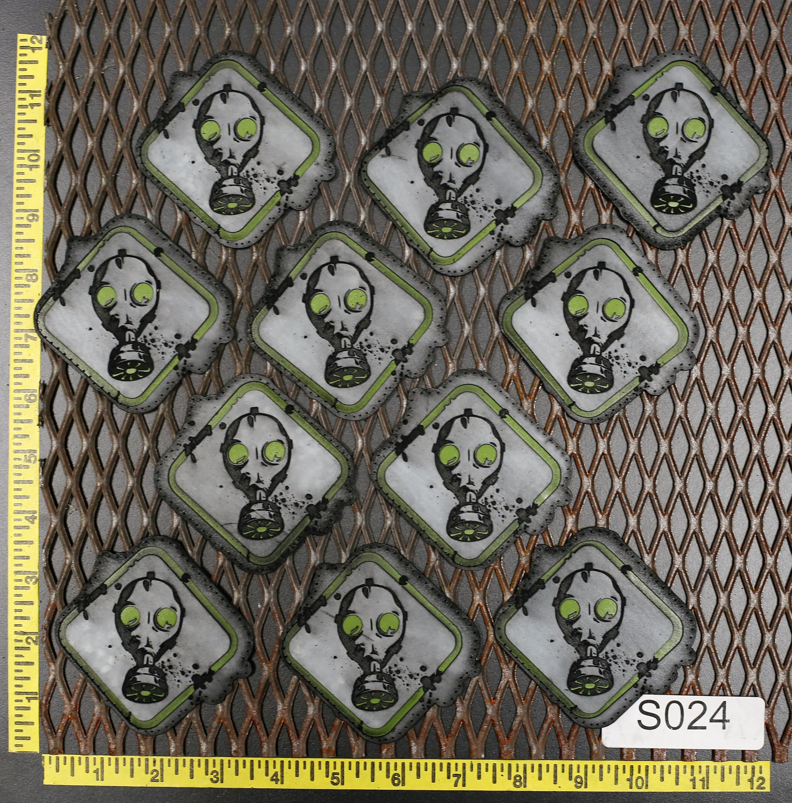 3D Rubber Post Apocalyptical Stickers and Patches Discounted - Etsy