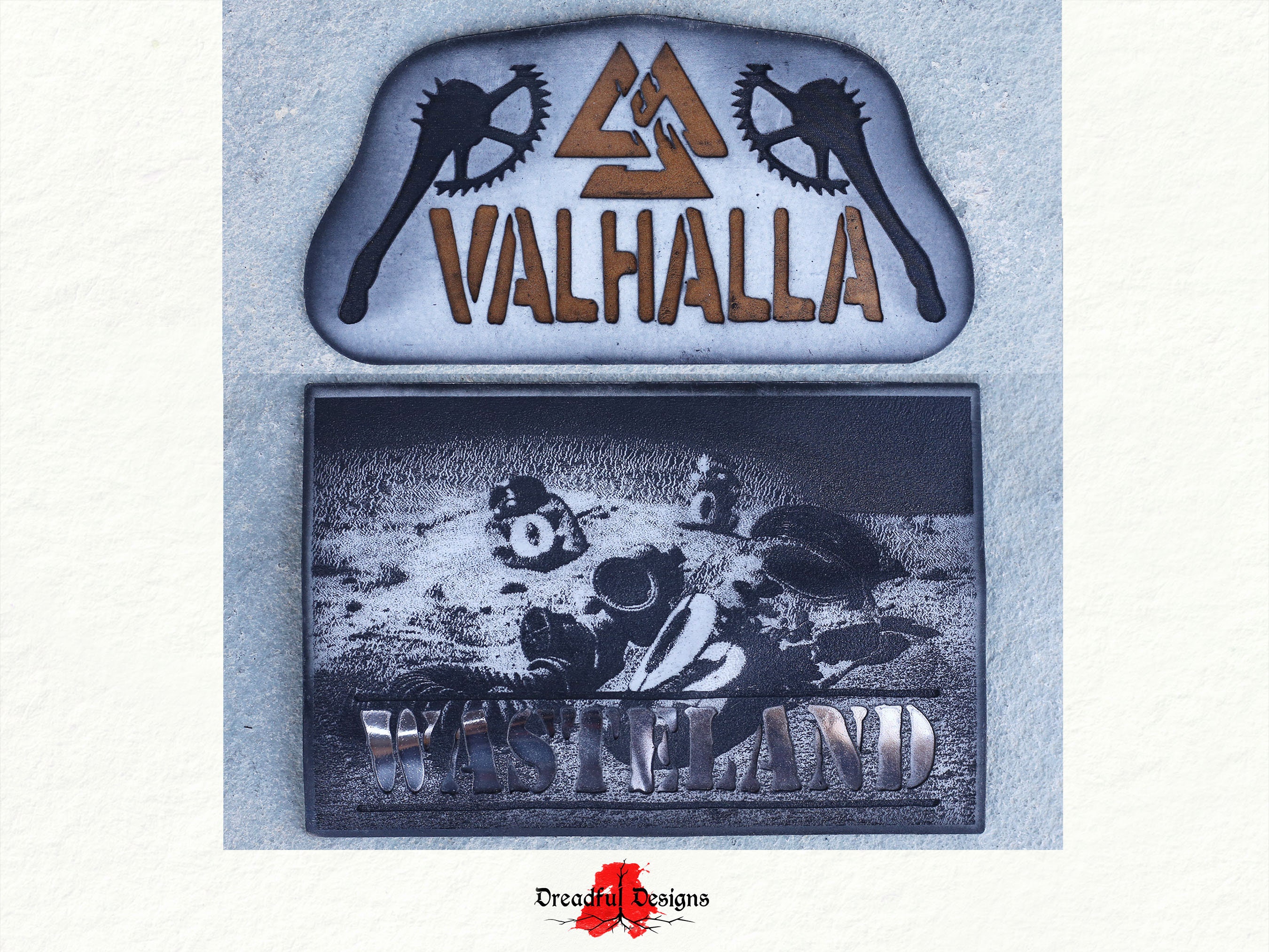 3D Rubber Post Apocalyptical Stickers Fury Road, Valhalla, Witness Me ...