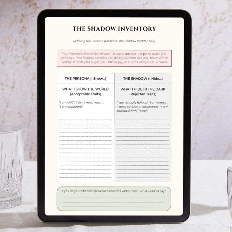 The Unmasking Workbook: Somatic Healing, Shadow Work & Nervous System ...