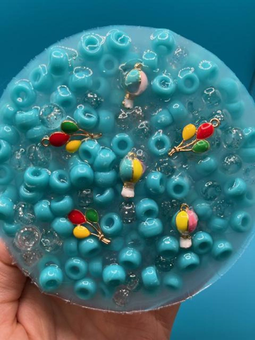 Balloon Charm Silicone Picking Pad for Skin Picking, Dermatillomania ...