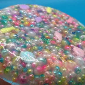 Seashell Bead Silicone Picking Pad for Skin Picking, Dermatillomania ...