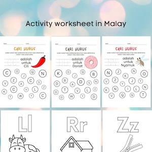 Printable Alphabet Letters Montessori Coloring Alphabet Trace - Etsy