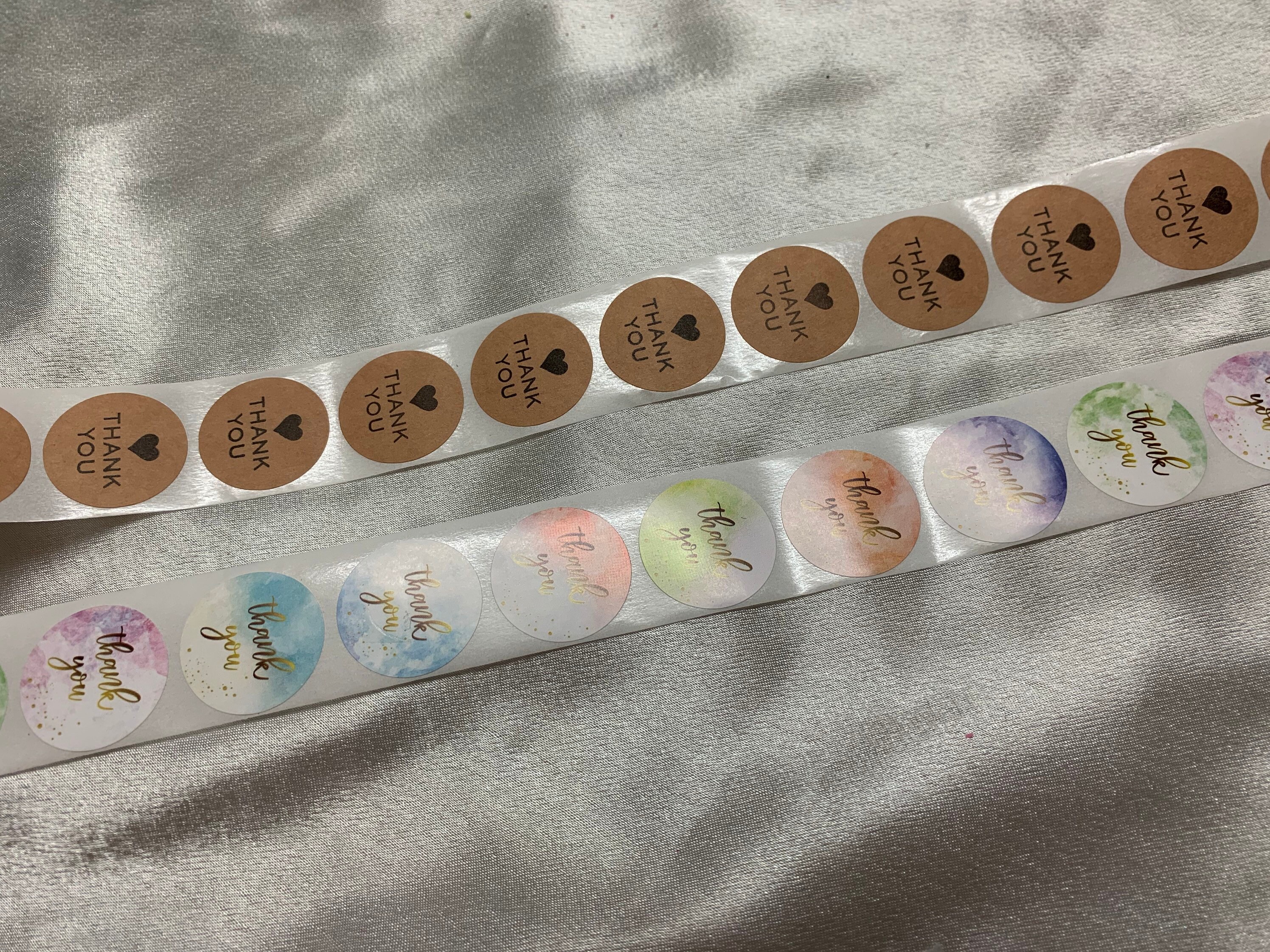 Thank You Stickers , 25mm Thank You Professional Stickers - Etsy