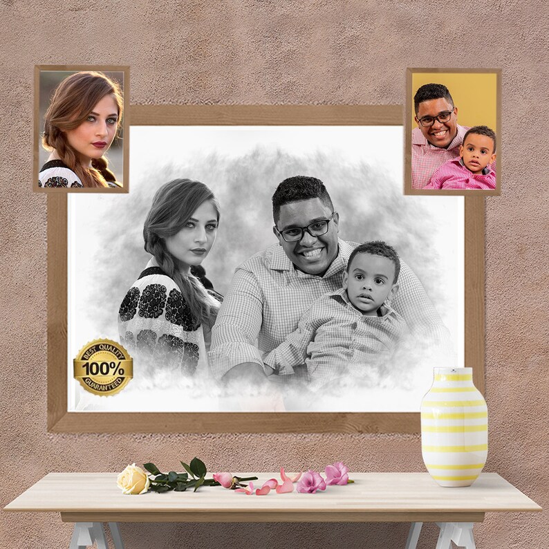 Love One Portrait, Deceased Love One Photo, Add Deceased Love One to ...