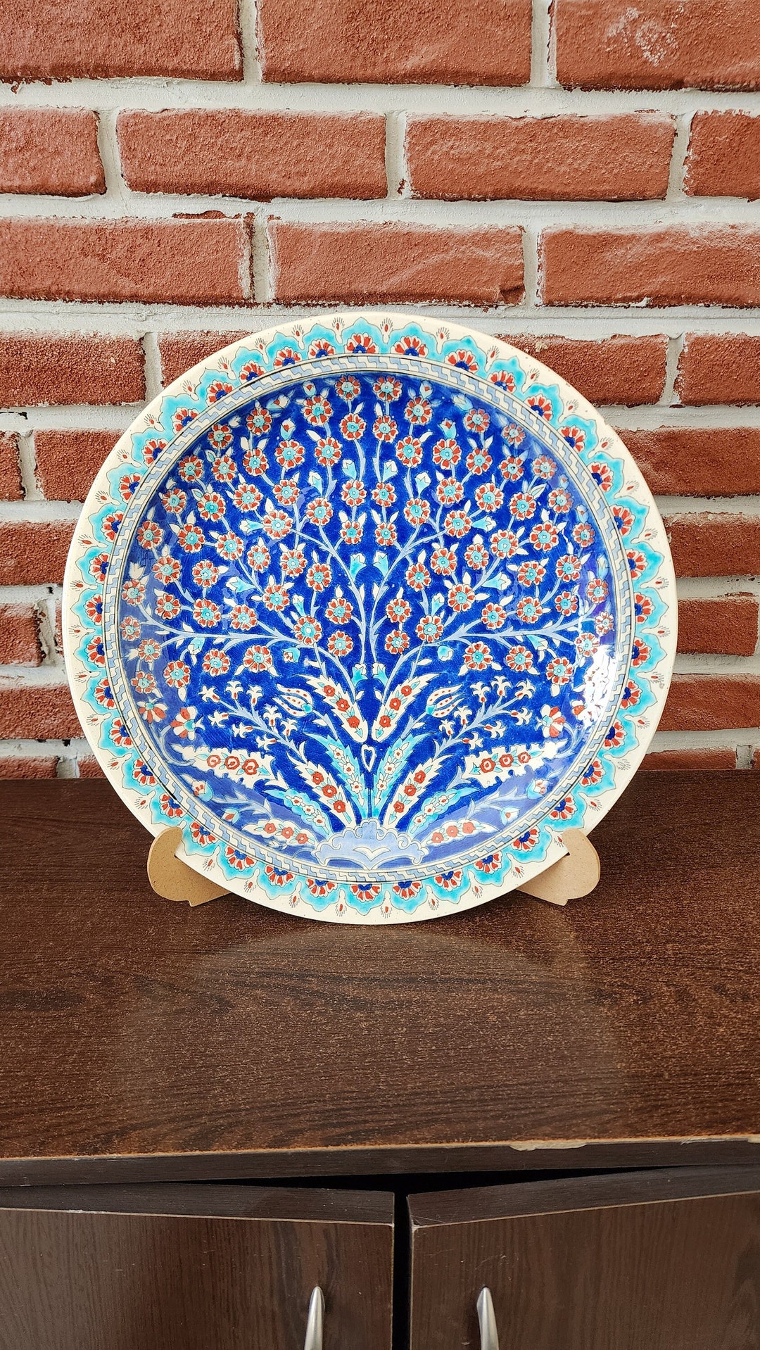 Ceramic Plate 16 for Wall Decor Decorative Plates Wall Art Handmade ...
