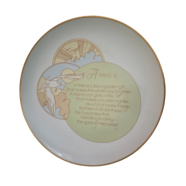 Friendship Plate - Etsy