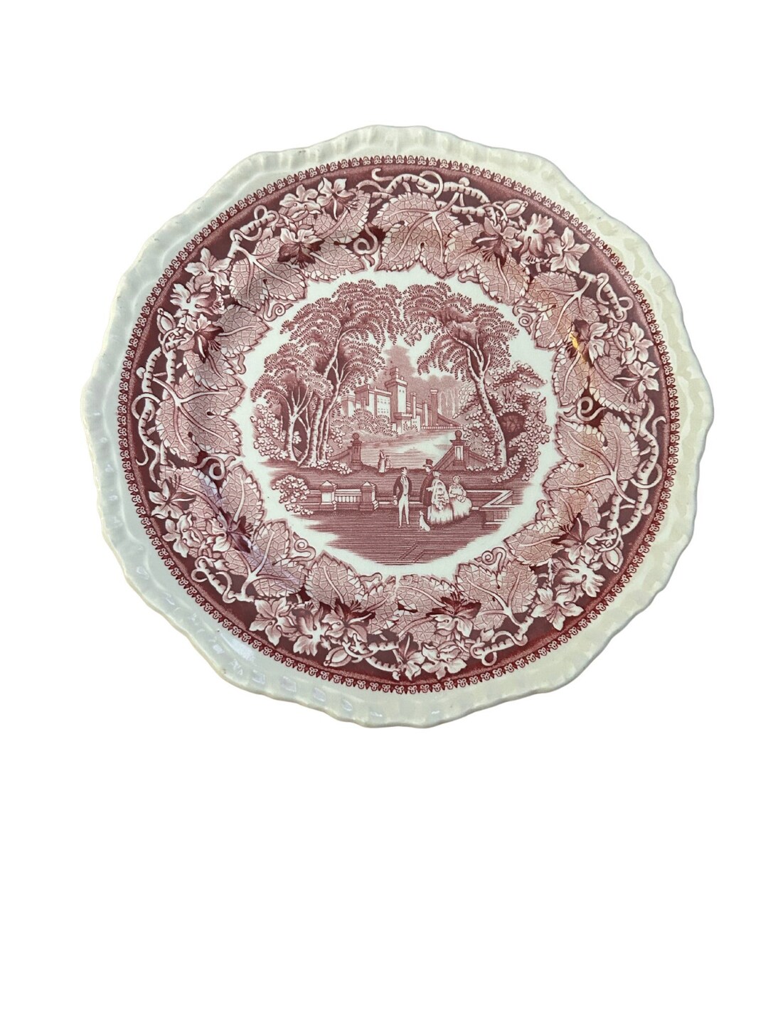 Vintage Masons vista Dinner Plate - Etsy