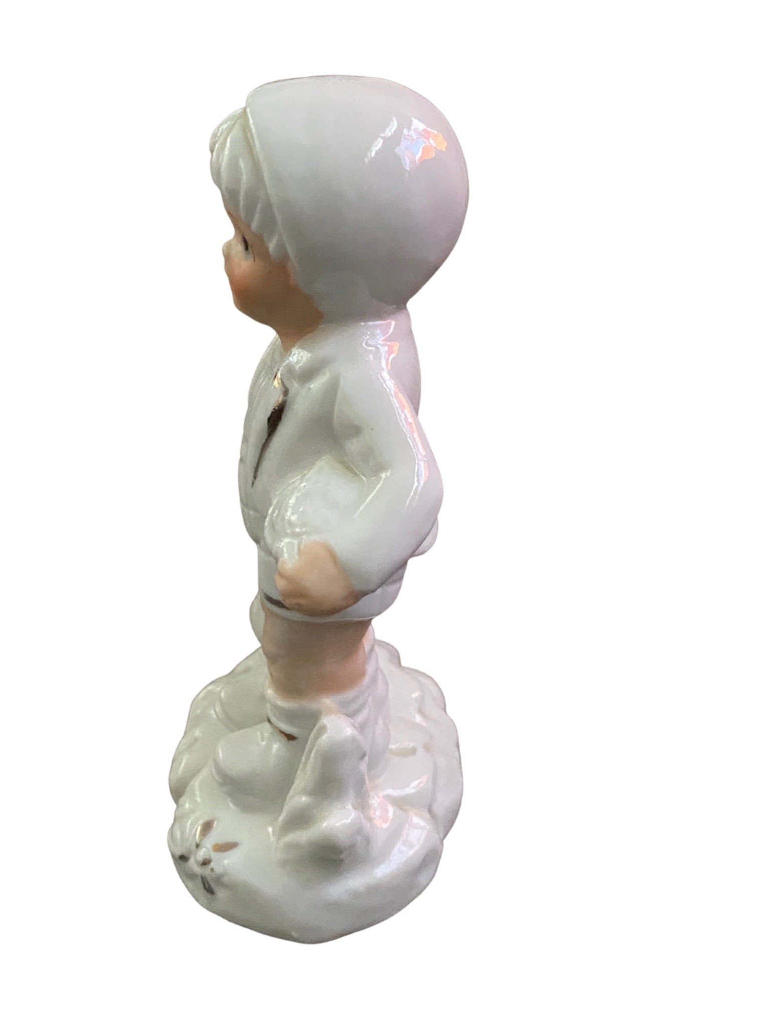 Vintage Little Boy Figurine - Etsy