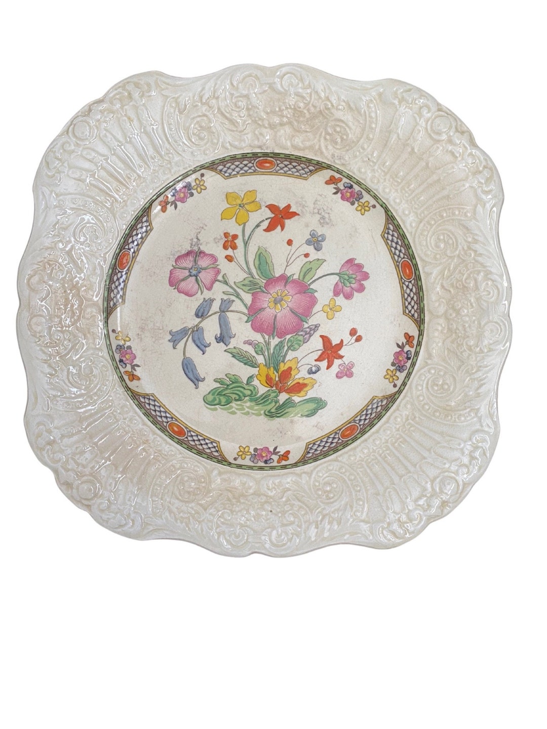 Vintage Ridgways Renaissance the Residency Pattern Plate please Read ...