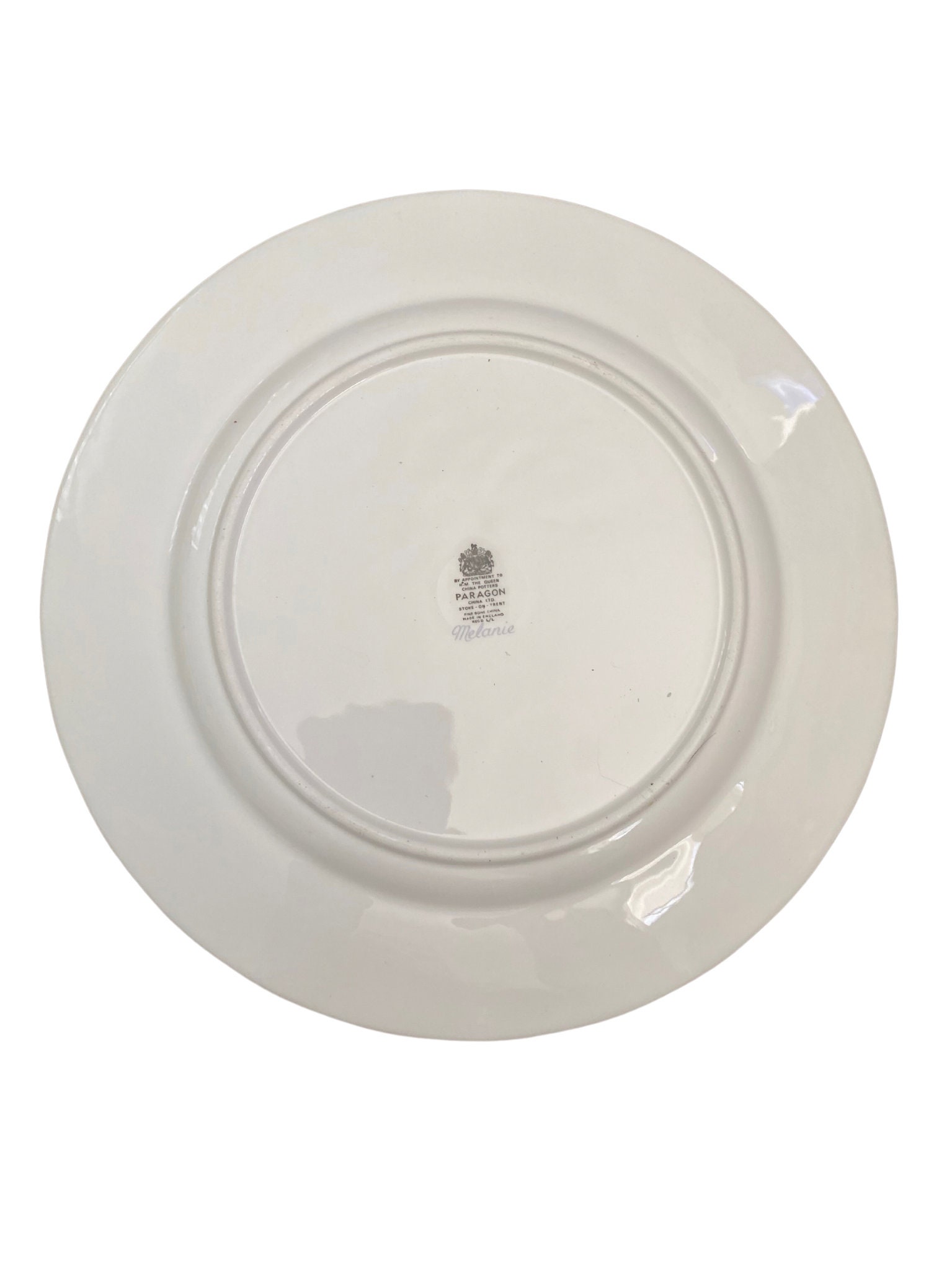 Vintage Paragon melanie Dinner Plate - Etsy