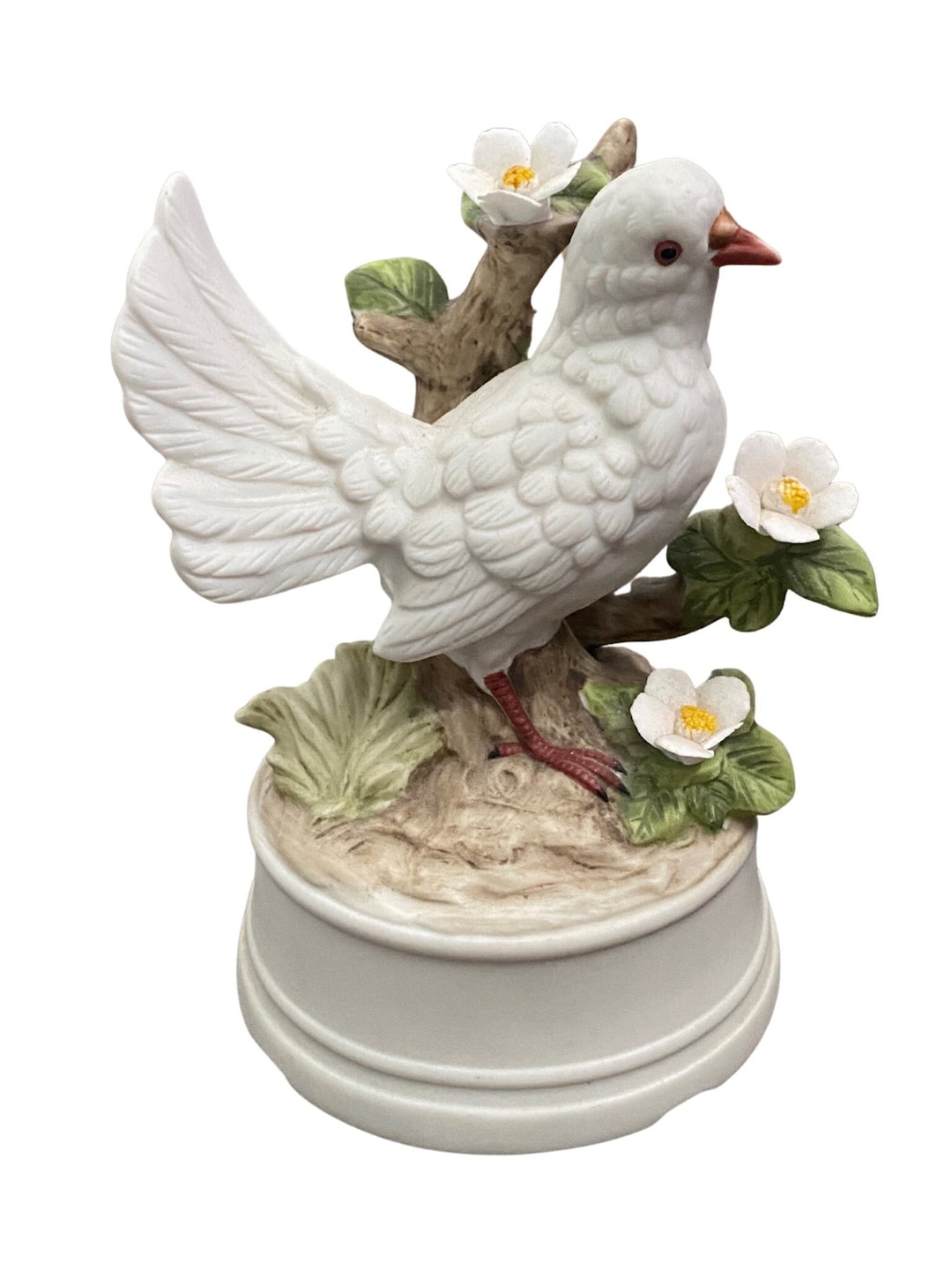 Vintage Dove Music Box - Etsy