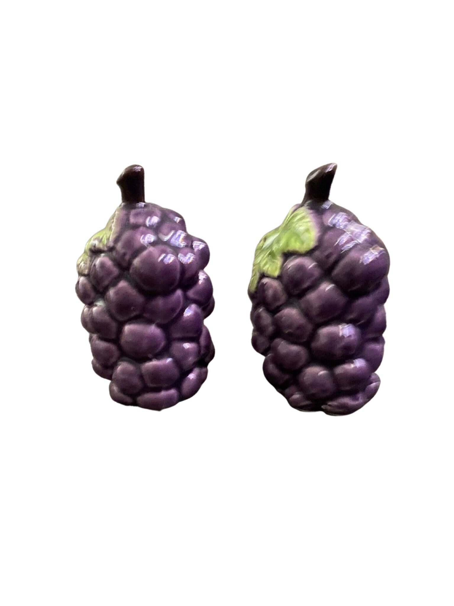 Vintage Purple Grape Salt and Pepper Shakers - Etsy