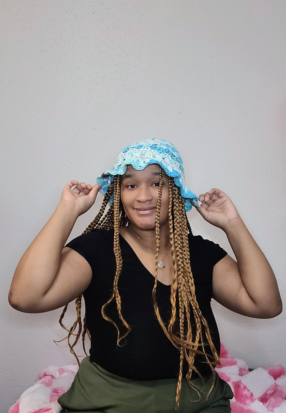 Wavey Granny Bucket Hat - Etsy