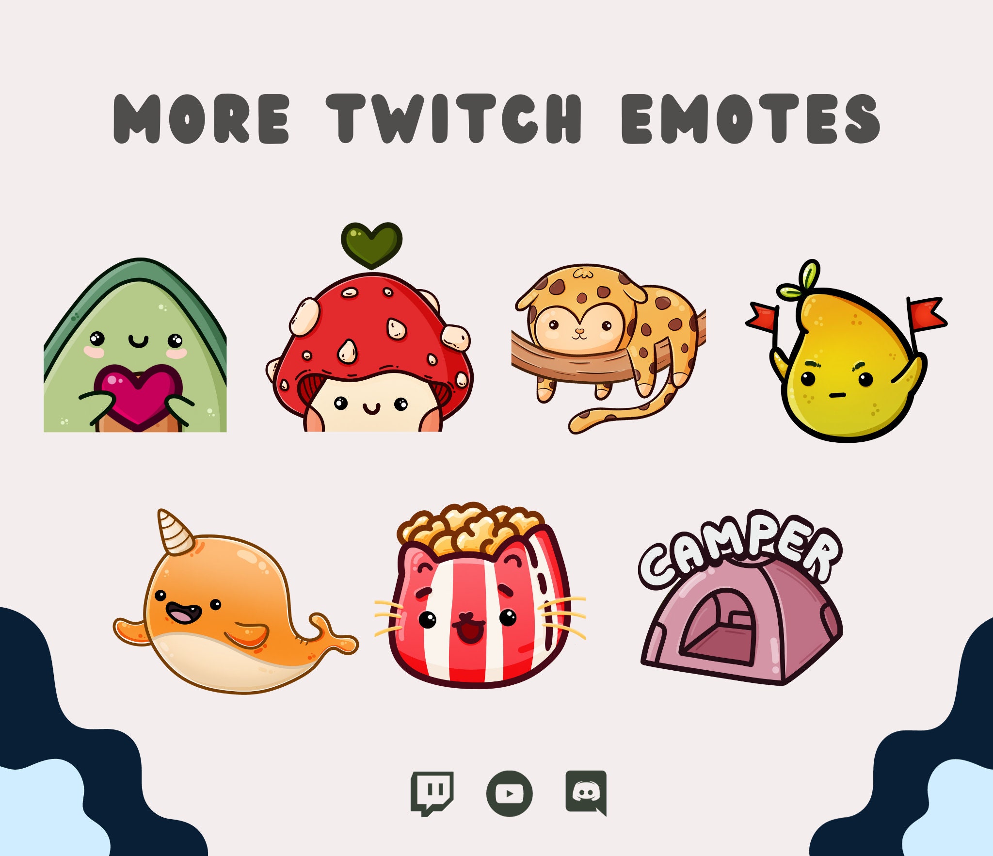 W Shift Emote Keyboard Twitch/discord/youtube - Etsy