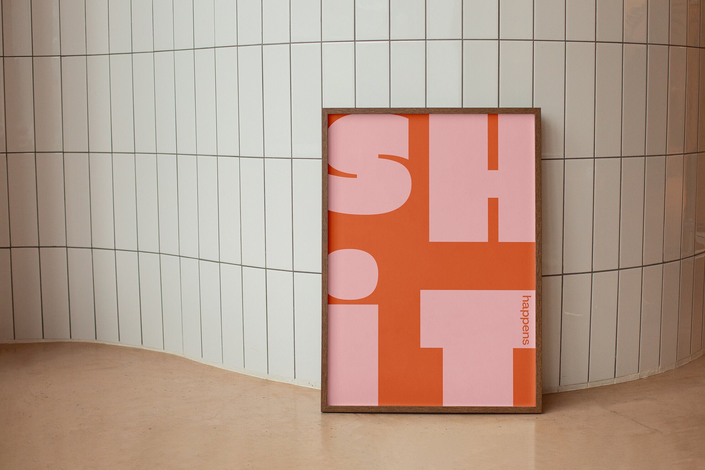 Shit Happens Poster, Printable Poster, Toilet Poster, Bathroom Sign ...