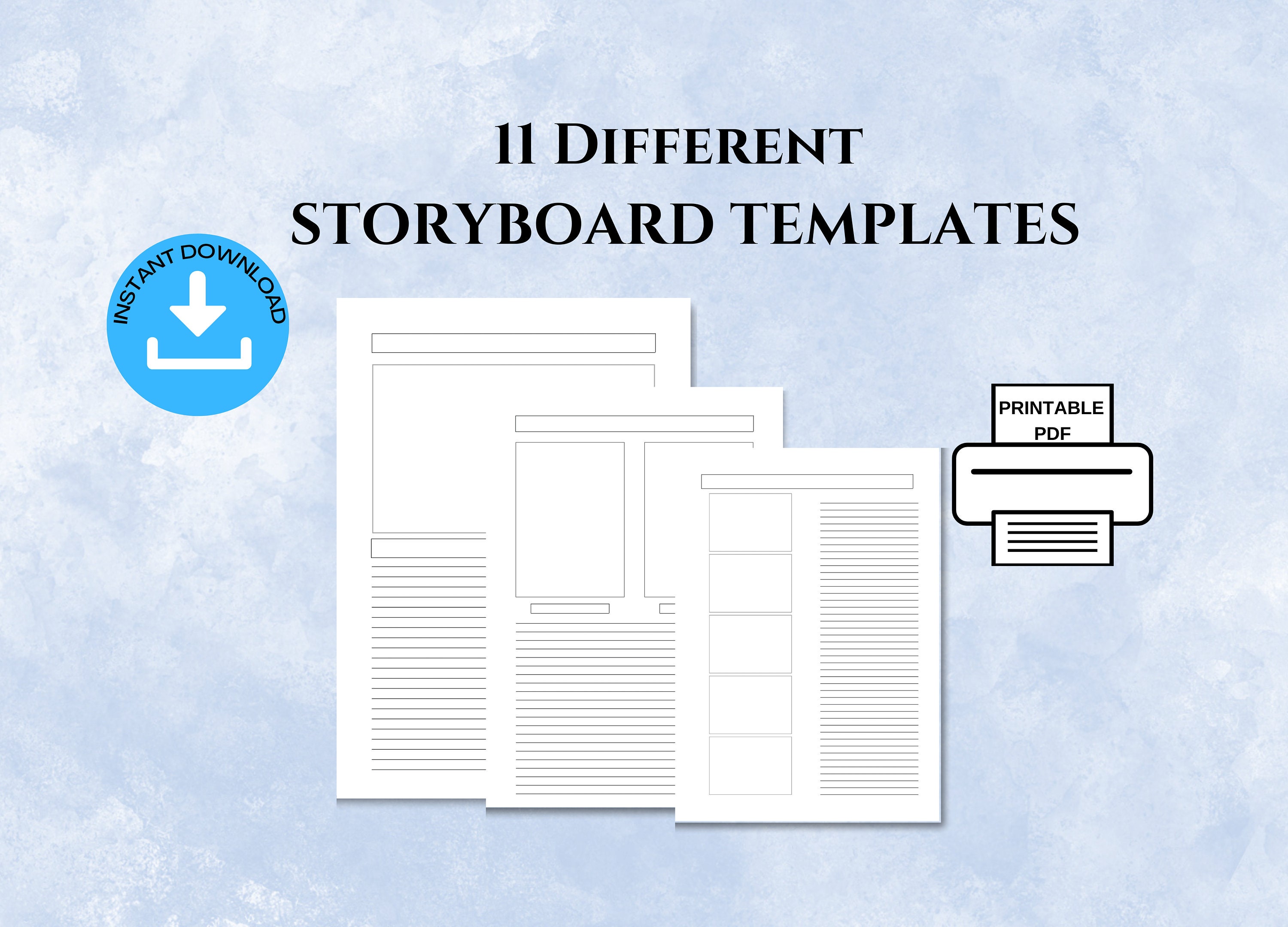 Storyboard Templates, Newspaper Magazine Templates, Revision Notes ...