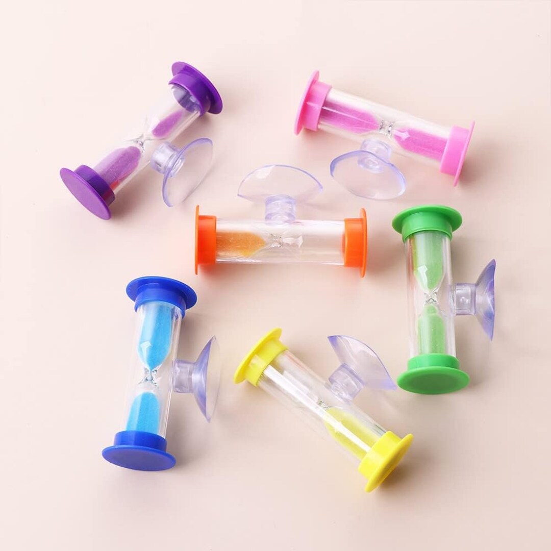 Tooth Brushing Sand Timers, 2 Min Dental Timer for Kids With Suction ...