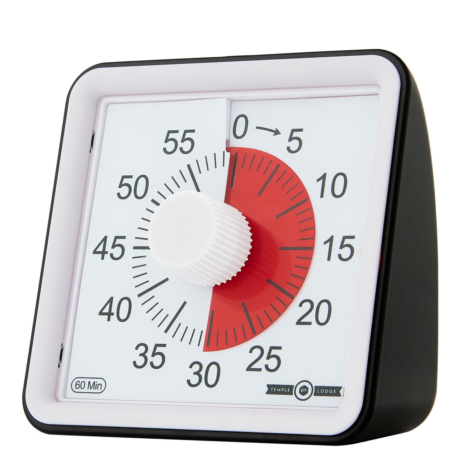 Temple 60-minute Visual Timer- Clock Timer for Kids- Time Management ...