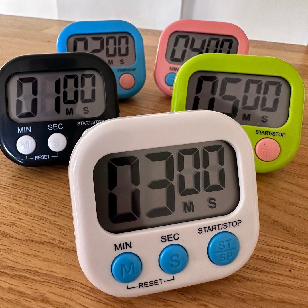 Magnetic Timer Countdown and Stopwatch for Kids, Classroom, and Parents ...
