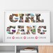 Girl Gang Photo Collage Custom Friend Collage Best Friend Gift Girl ...