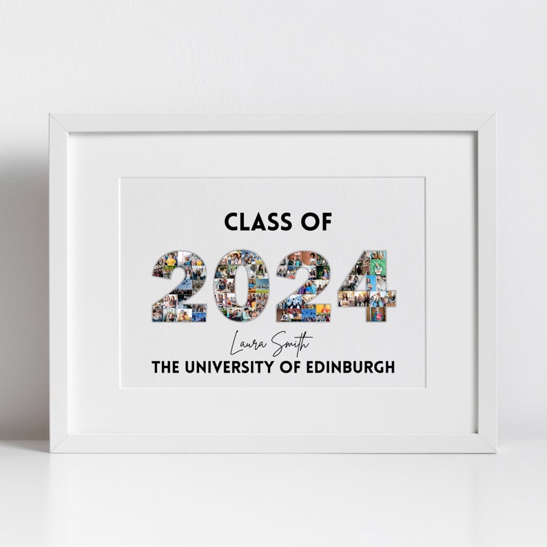 Printable 2024 Graduation Photo Collage 68 Pictures Collage Template ...