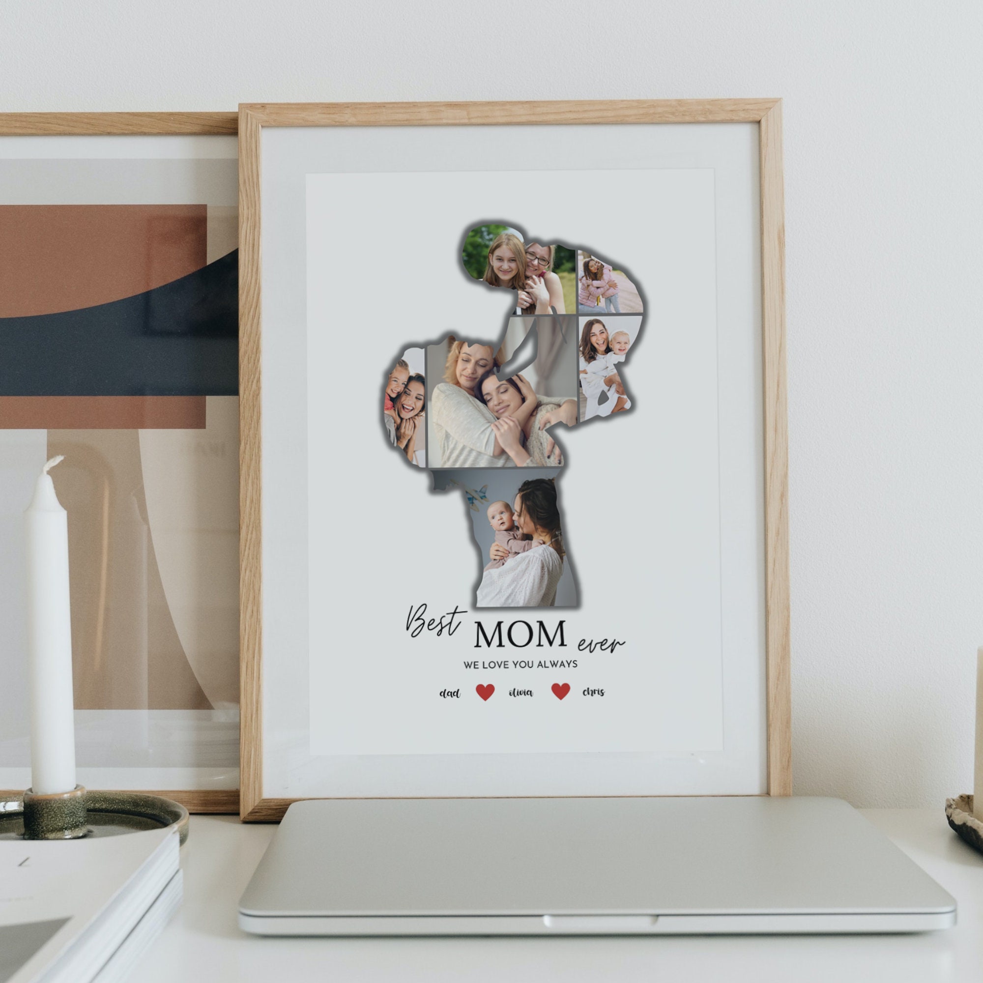 Personalized Gift for Mom Mom Photo Collage Gift Mothers Day Gift ...
