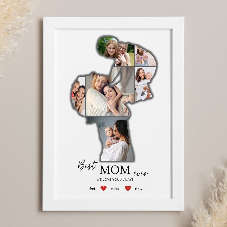 Personalized Gift for Mom Mom Photo Collage Gift Mothers Day Gift ...
