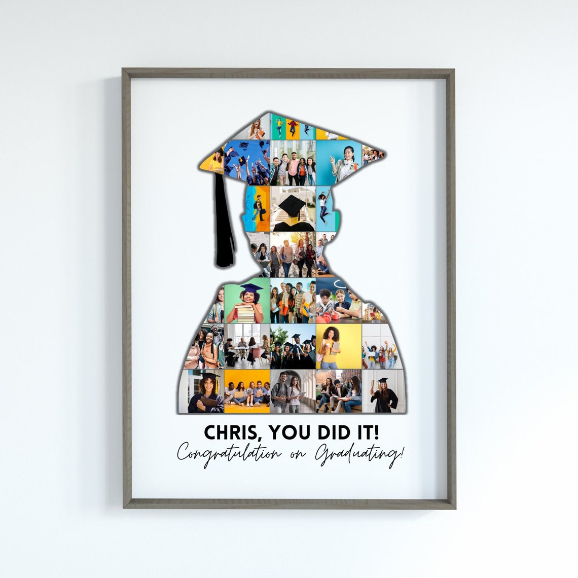 Custom Graduation Photo Collage Template 29 Pictures Collage - Etsy