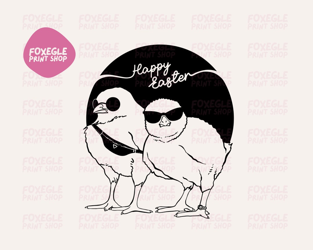 Cool Chicks SVG / PNG Files I Original Artwork I Instant Digital ...