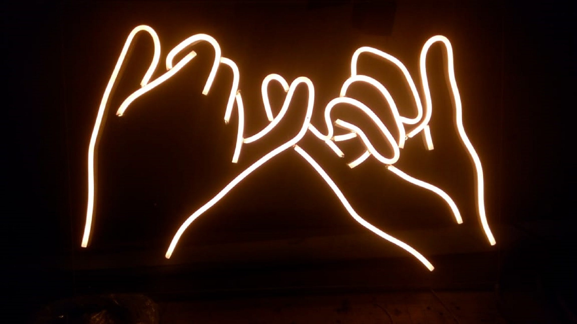 Hands Neon Sign Gorgeous Neon Sign Custom Designed Neon - Etsy