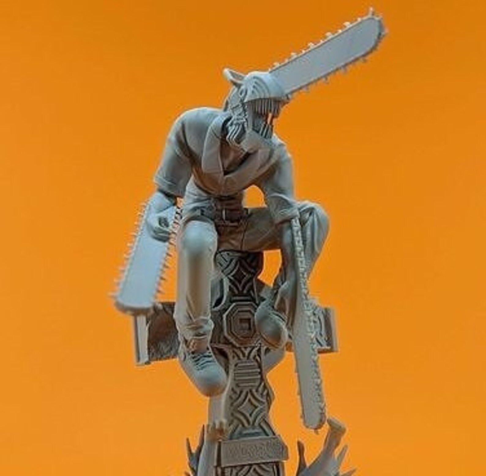 Chainsaw-man 3D Stl Ready for Print - Etsy